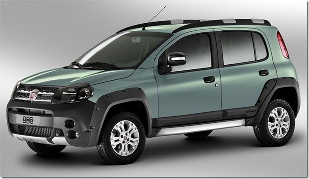 Novo Fiat Uno poderá ter uma versão Adventure com motor 1.6 E.TorQ ...